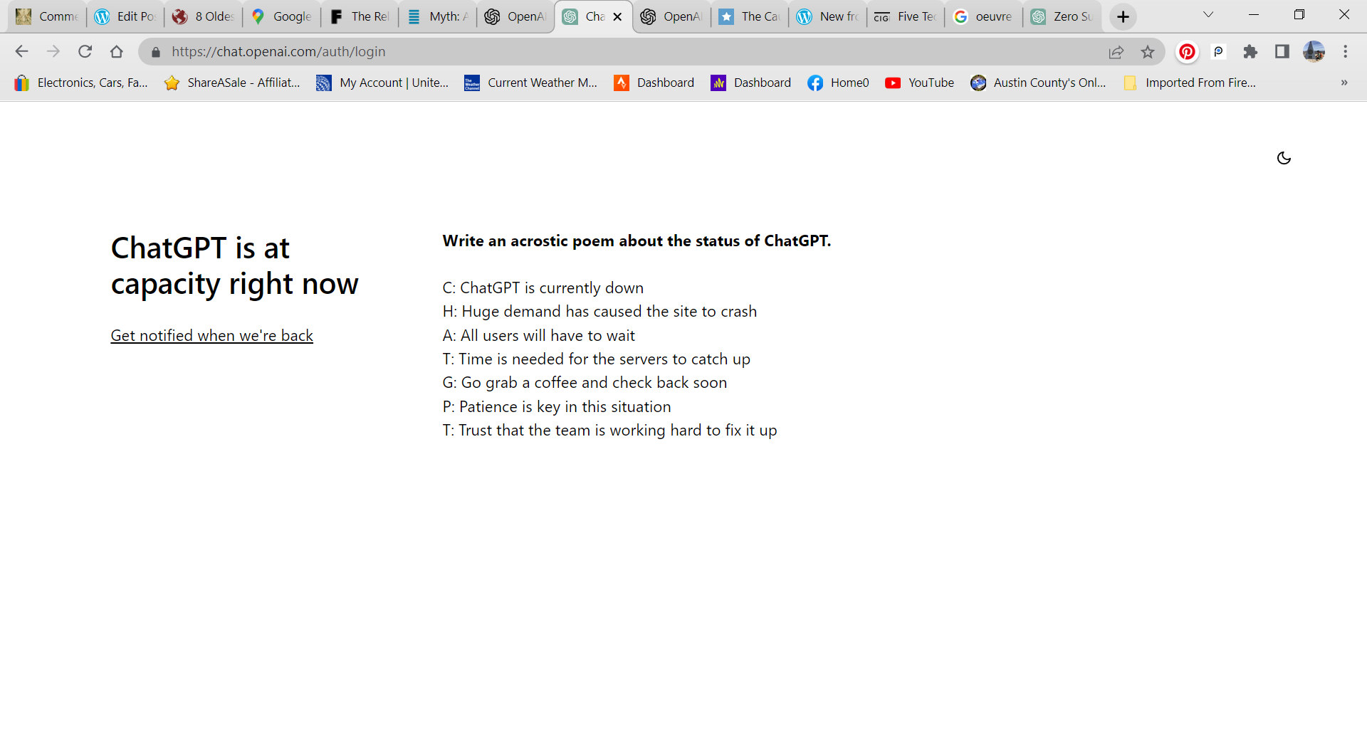 A Conversation with AI ChatGPT about AI Chat Risks – Blue Skies and ...