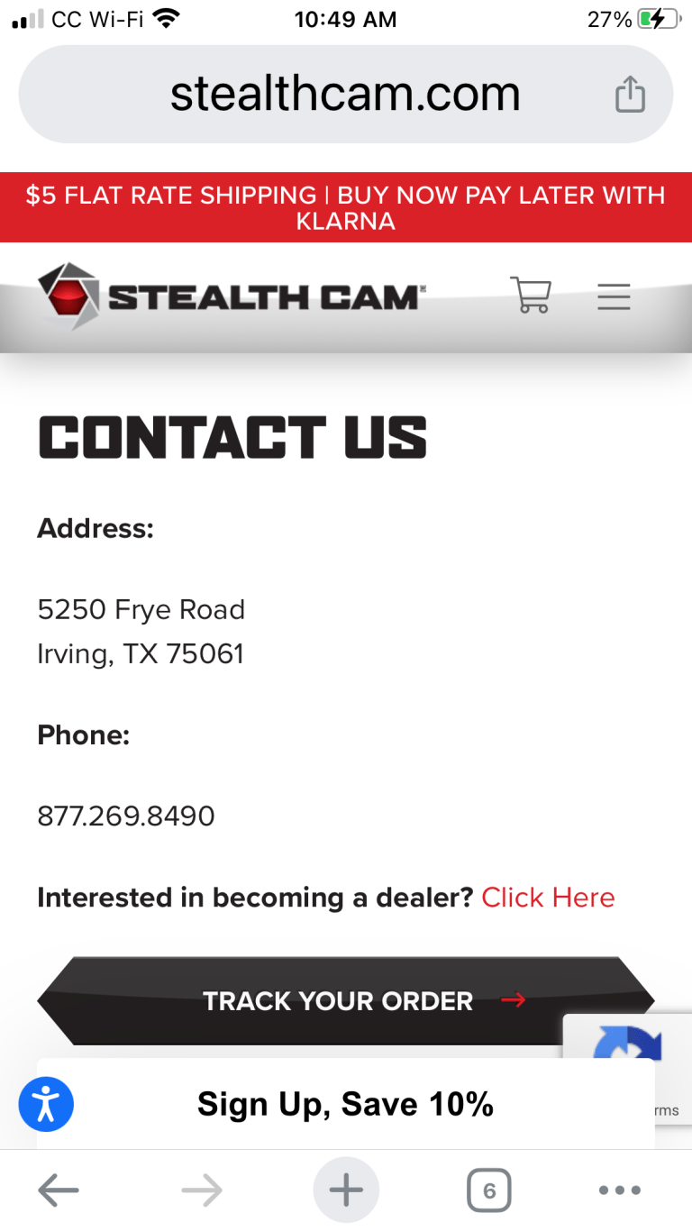 How to Fix Stealth Cam: No connection. No Signal Error – Blue Skies and ...